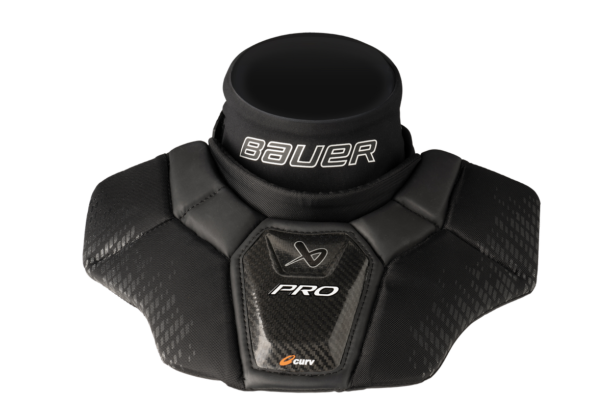 Bauer S25 PRO Certified Goalie Neck Guard Senior — Crow's Sports Hockey