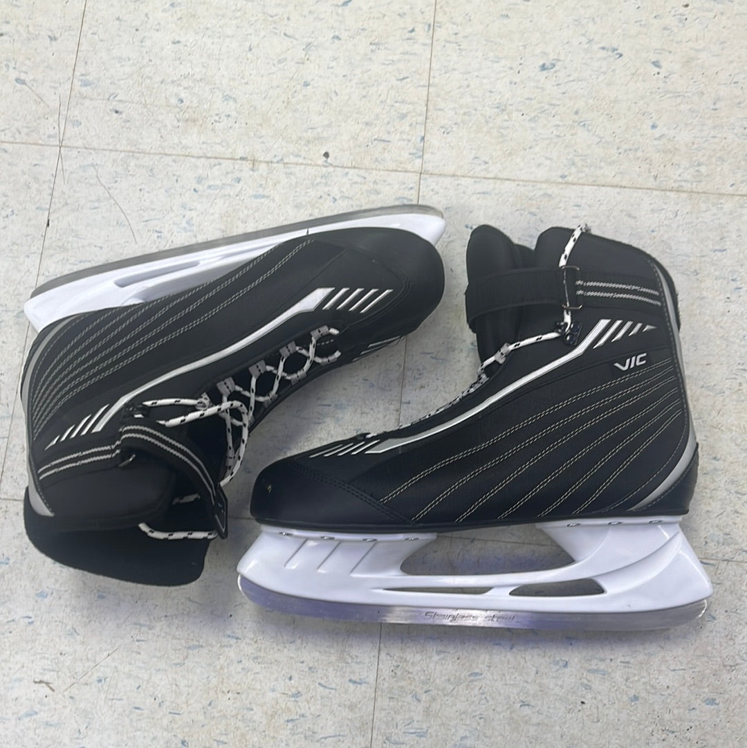 Used VIC Size 12 Skates — Crow's Sports Hockey