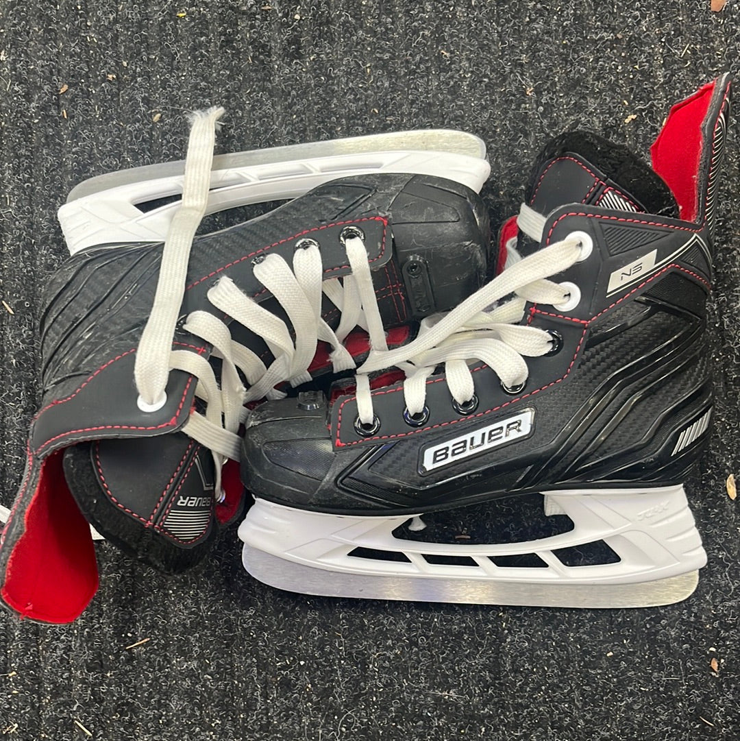 Used Bauer NS Size 13 Youth Player Skates — Crow's Sports Hockey