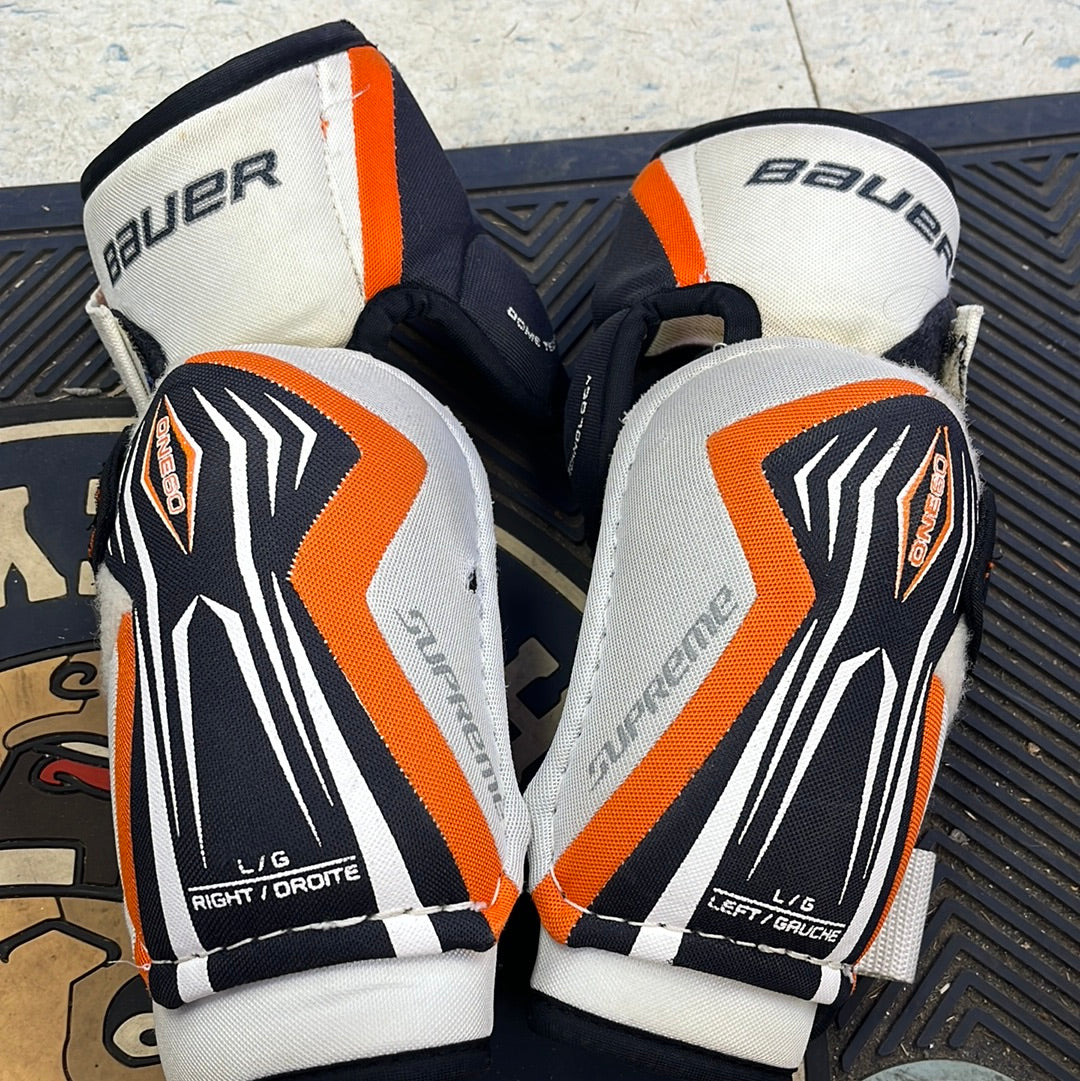 Used Bauer One60 Junior Large Elbow Pads — Crow's Sports Hockey