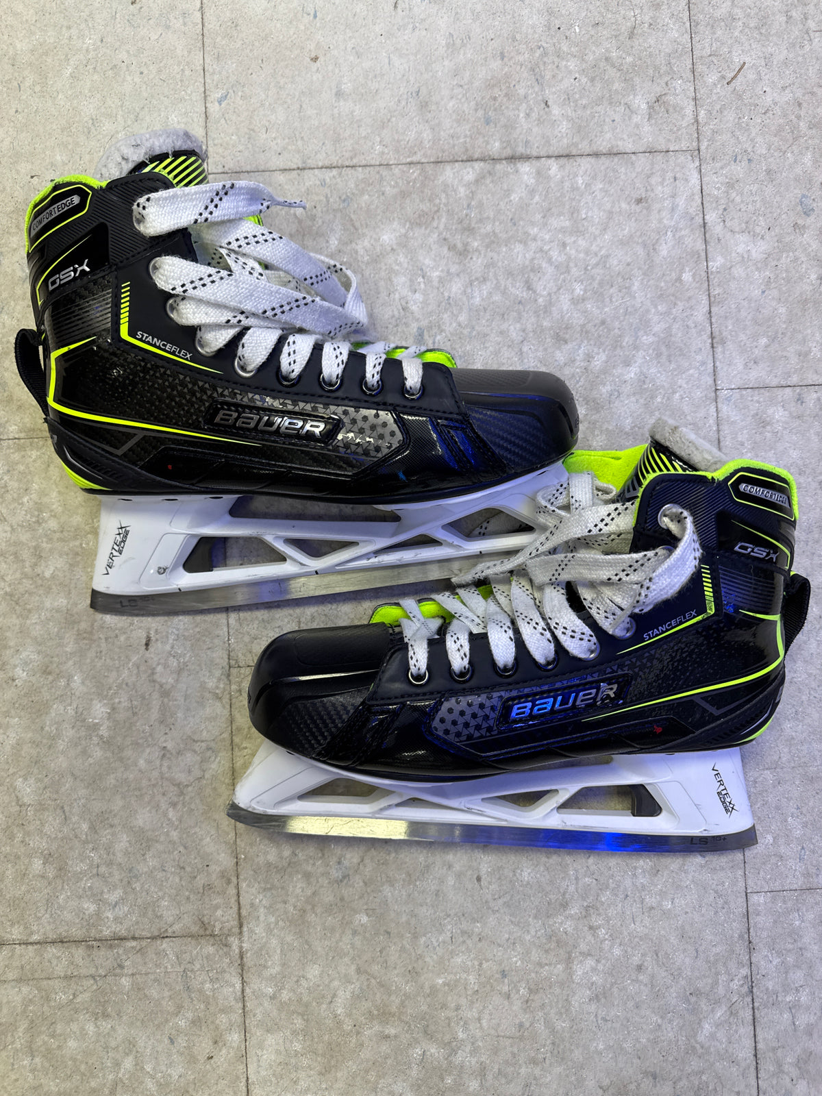 Used Bauer GSX 8EE Goalie Skates — Crow's Sports Hockey