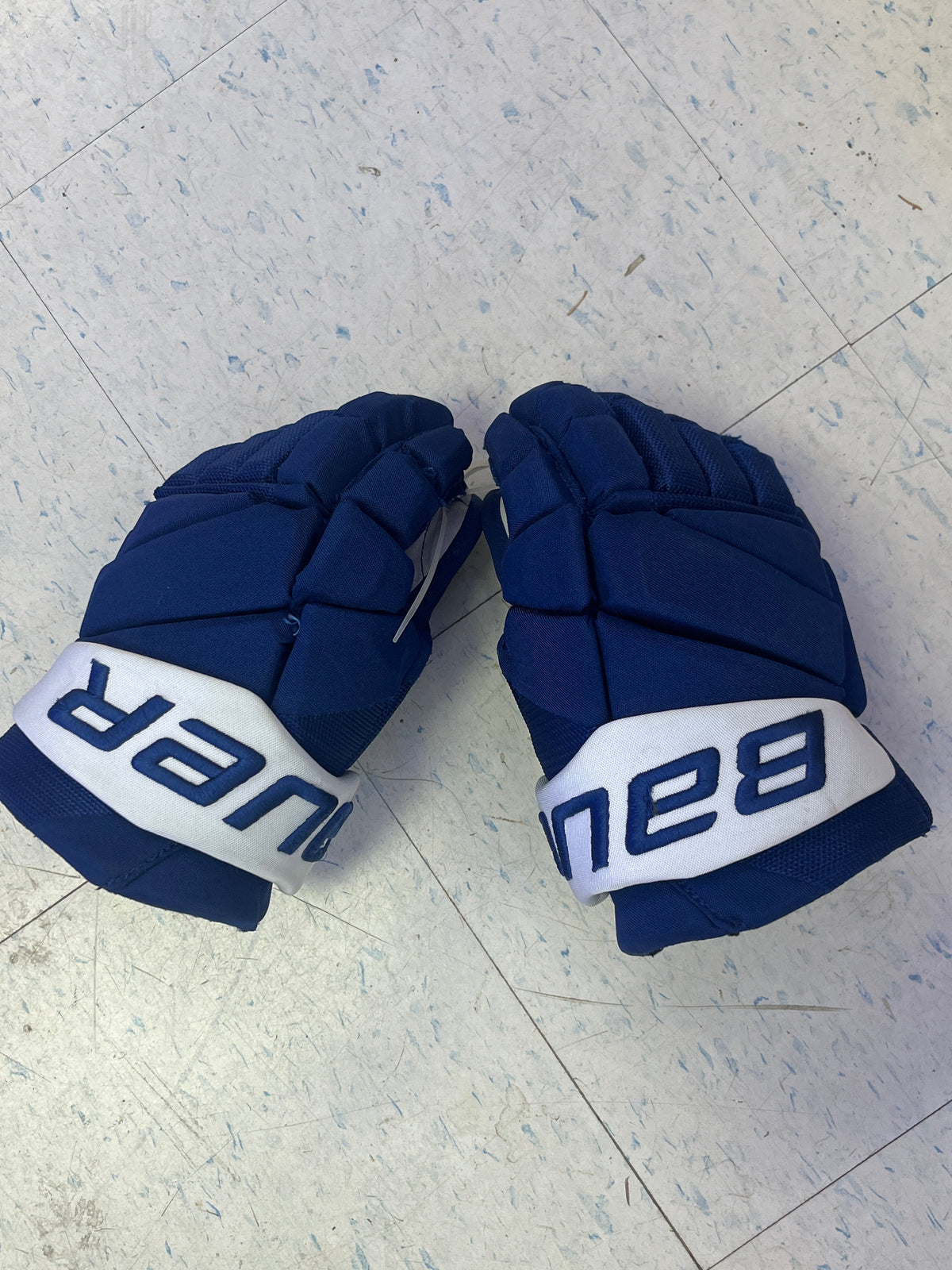 Used Bauer Maple Leafs Pro Stock - C.Jarnkrok - 13" Gloves — Crow's ...