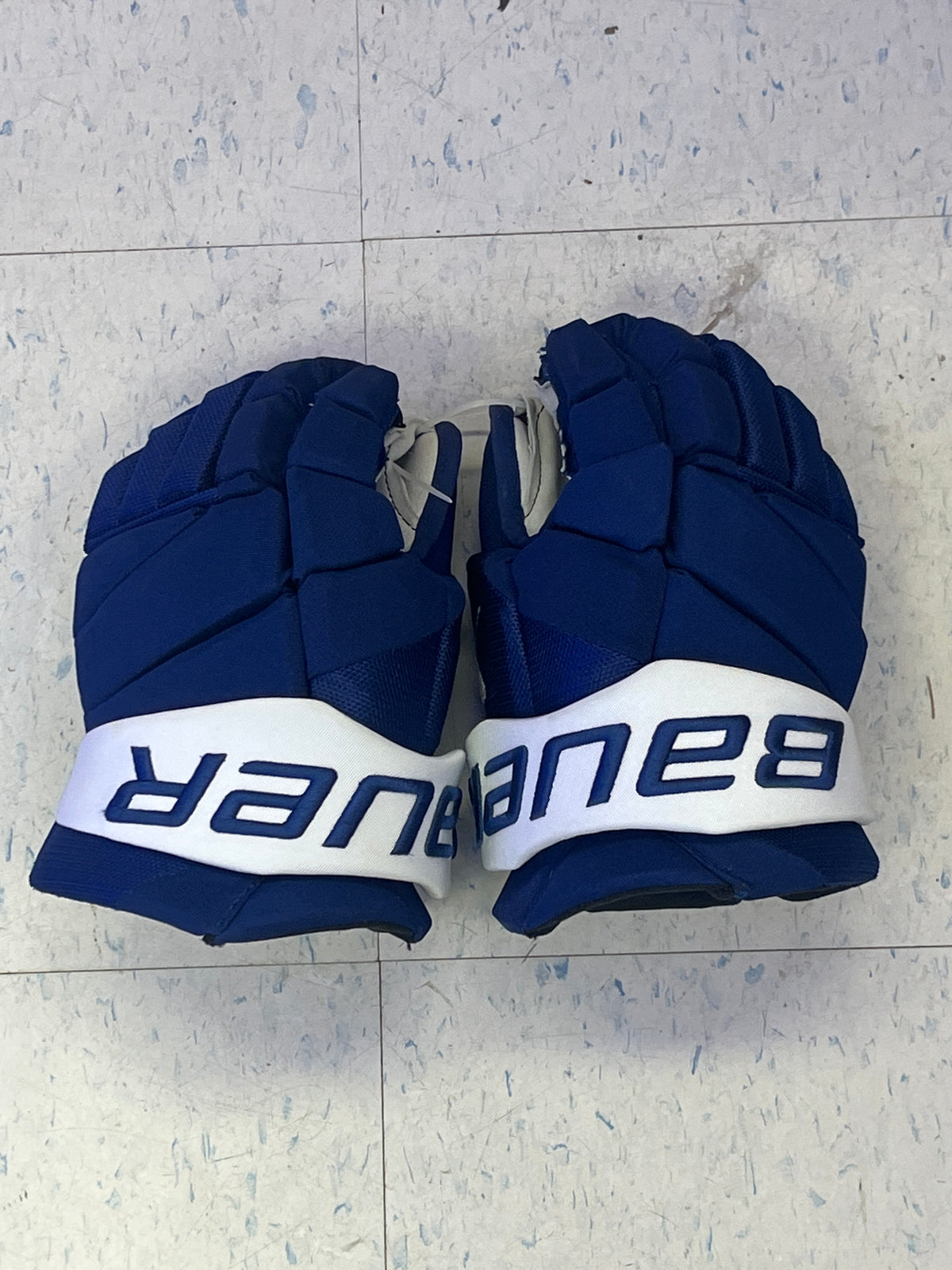 Used Bauer Maple Leafs Pro Stock - C.Jarnkrok - 13" Gloves — Crow's ...