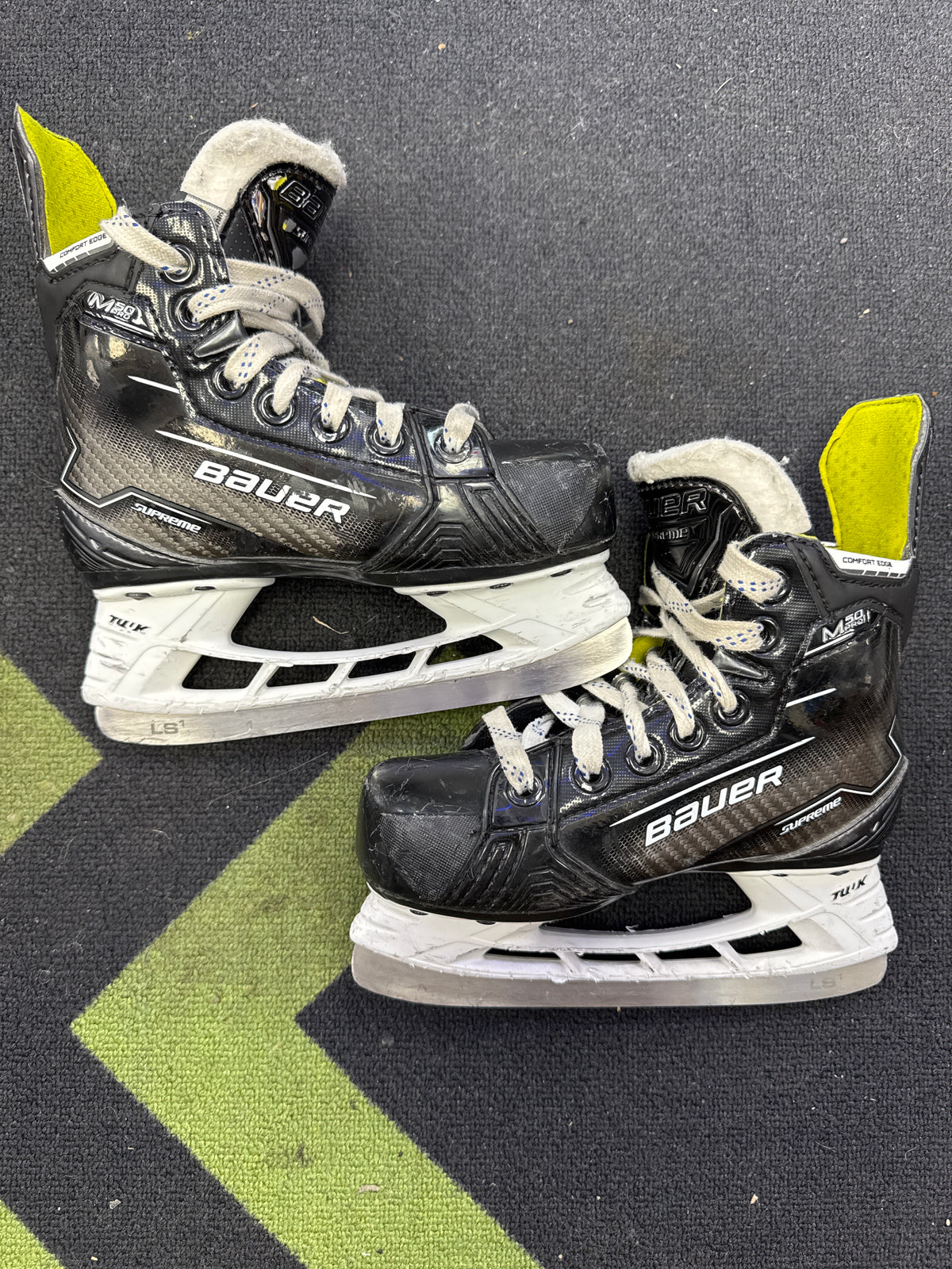 Used Bauer Supreme M50 Pro 11Y Player Skates — Crow's Sports Hockey