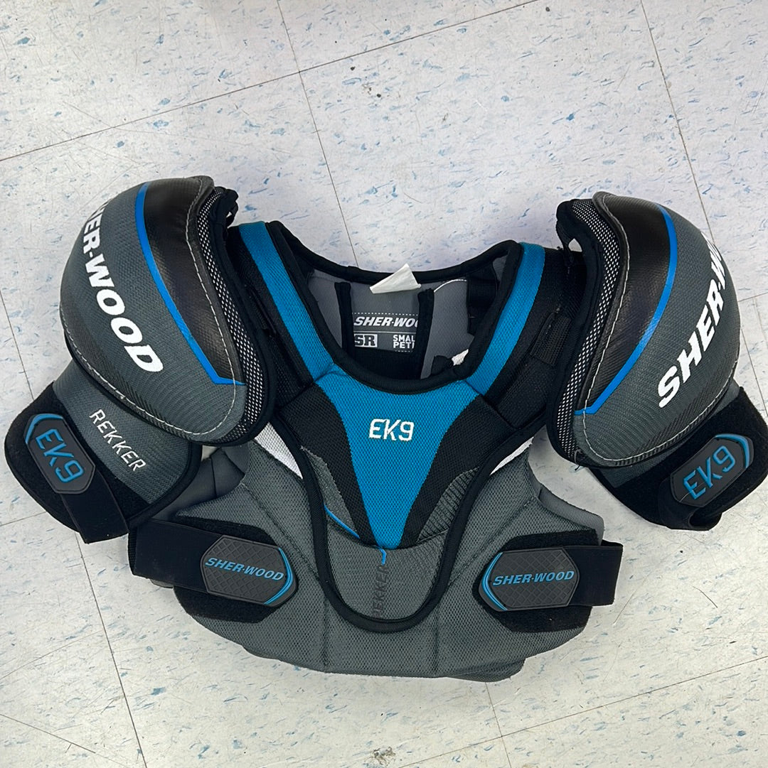 Used Sher-Wood Rekker EK9 Shoulder Pads — Crow's Sports Hockey