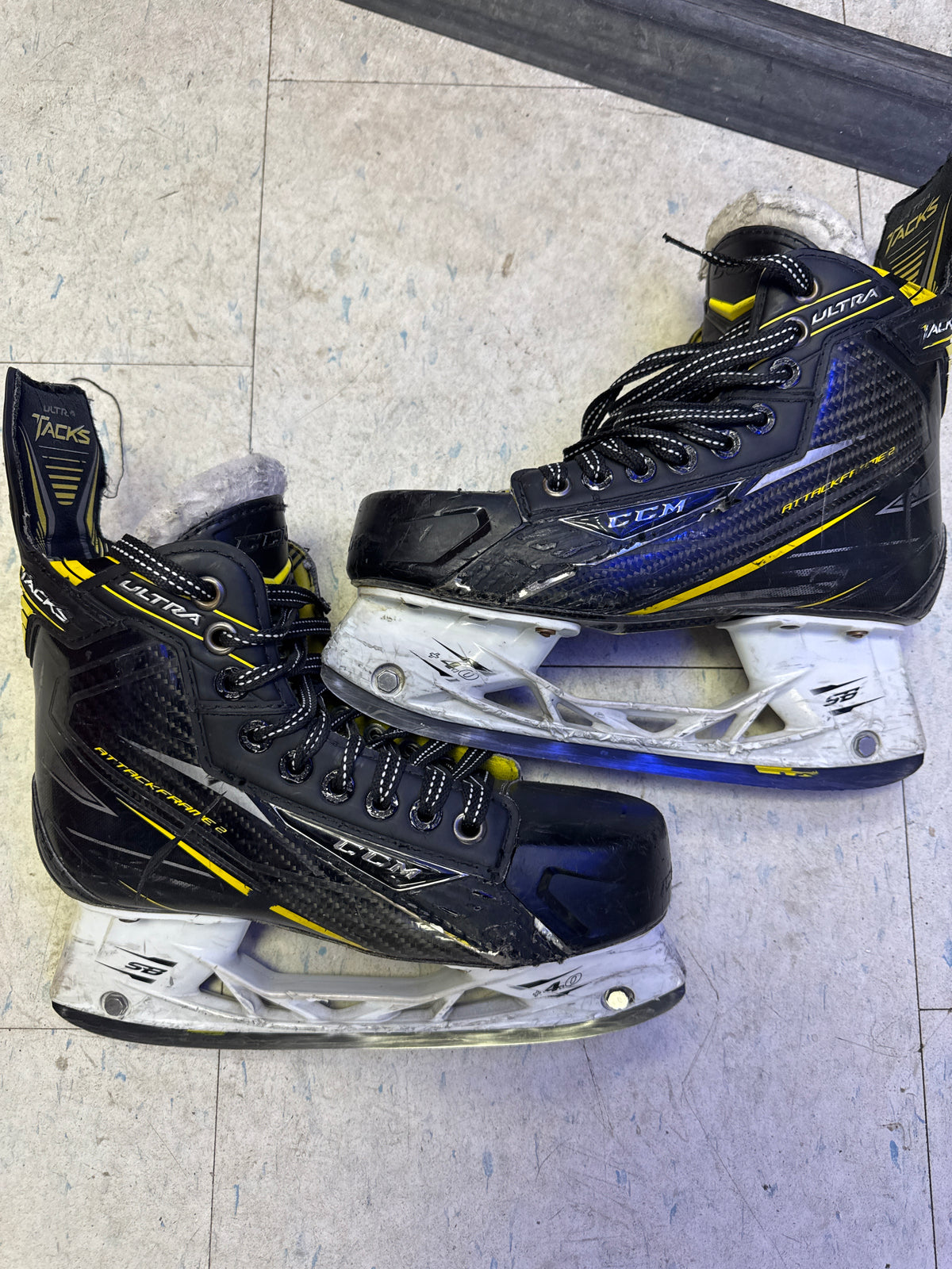 Used CCM Tacks Ultra 4D Player Skates — Crow's Sports Hockey