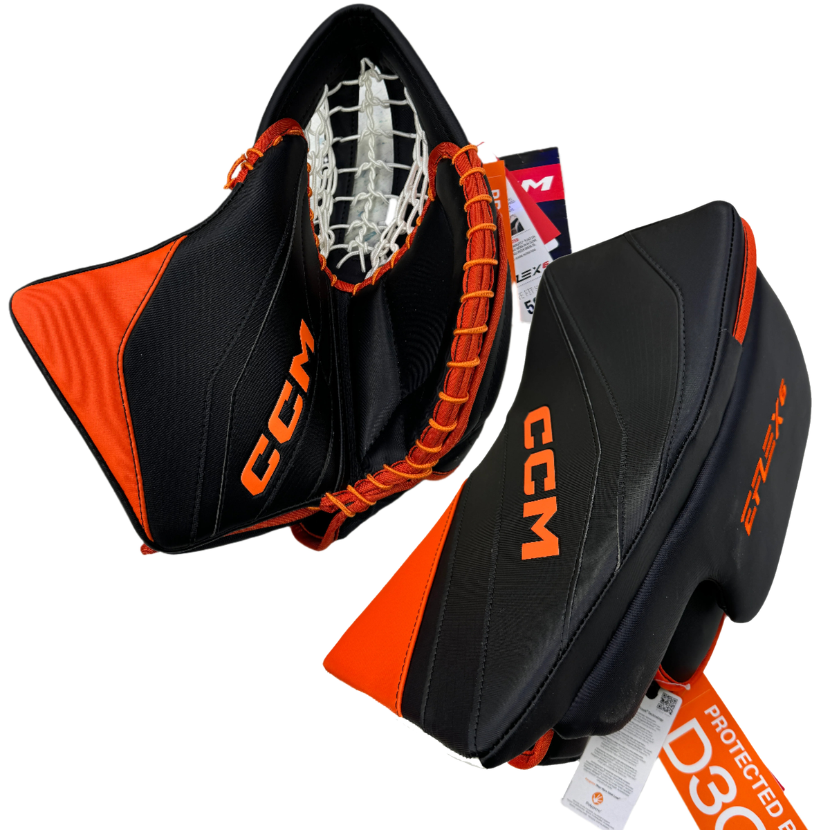 CCM Eflex 6 Pro Blocker & Catcher Set Intermediate — Crow's Sports Hockey