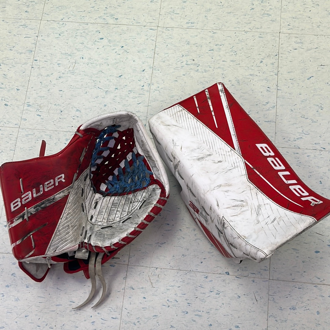 Used Bauer Supreme 3S Intermediate Catcher Blocker Set | Crow's Sports ...