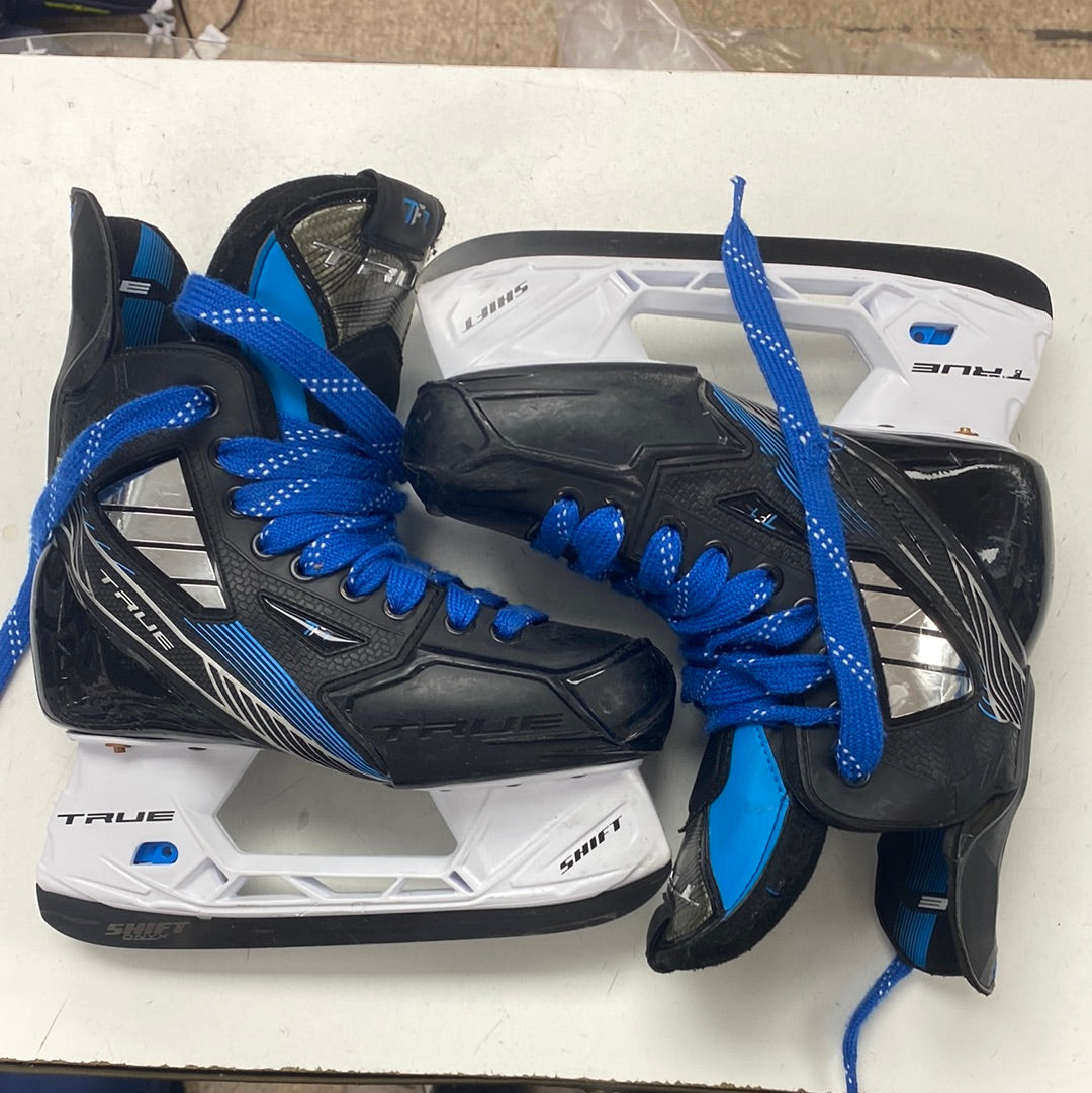 Used True TF7 Size 3 Skates | Crow's Sports — Crow's Sports Hockey