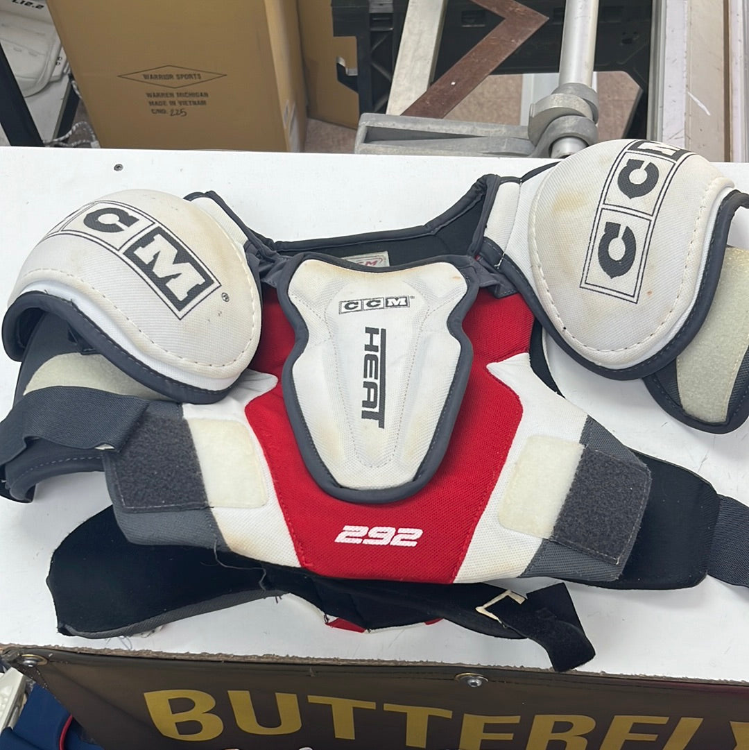 Used CCM Heat Junior Large Shoulder Pads | Crow's Sports — Crow's Sports Hockey