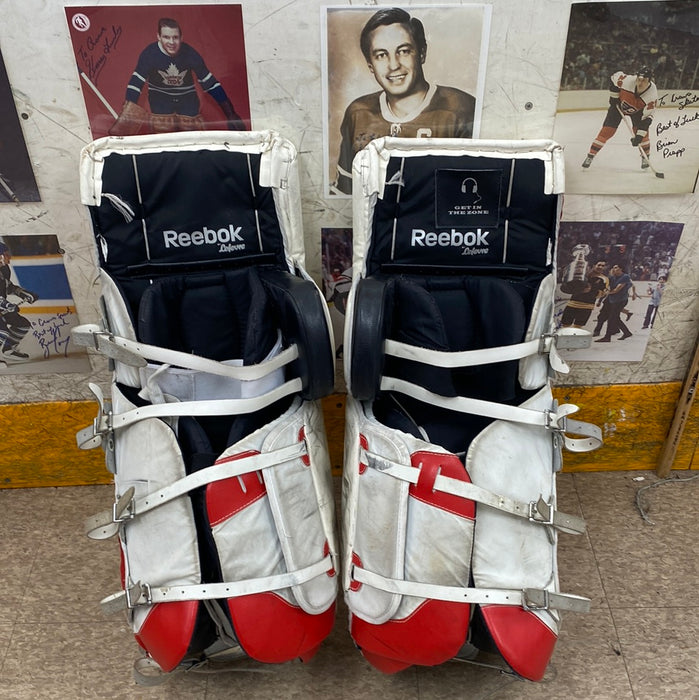 Used Reebok 9000 Intermediate 30+1” Goal Pads | Crow's Sports — Crow's ...