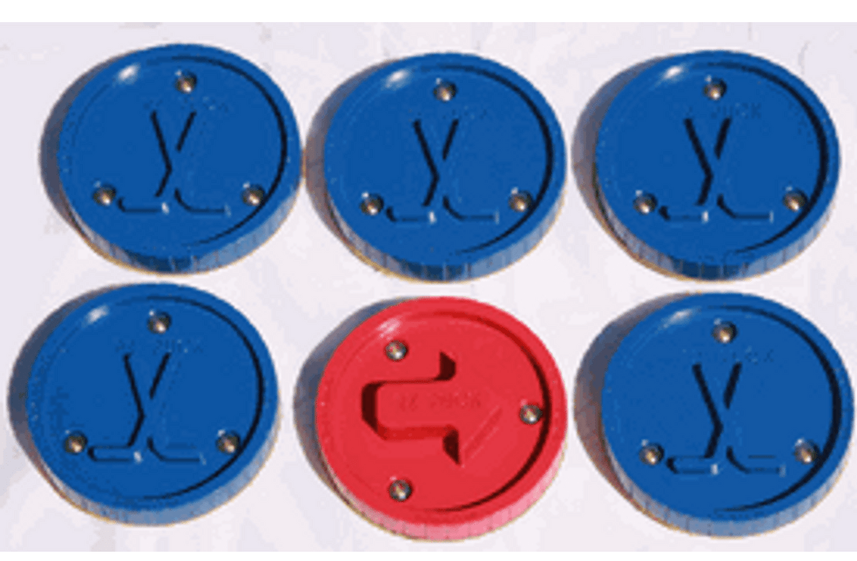 EZ Puck Original (set of 6) — Crow's Sports Hockey
