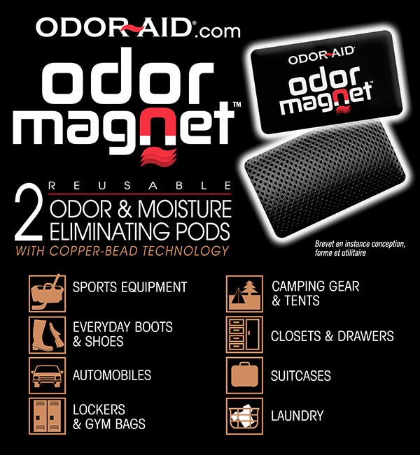 ODOR AID ODOR MAGNET Pods | Crow's Sports — Crow's Sports Hockey