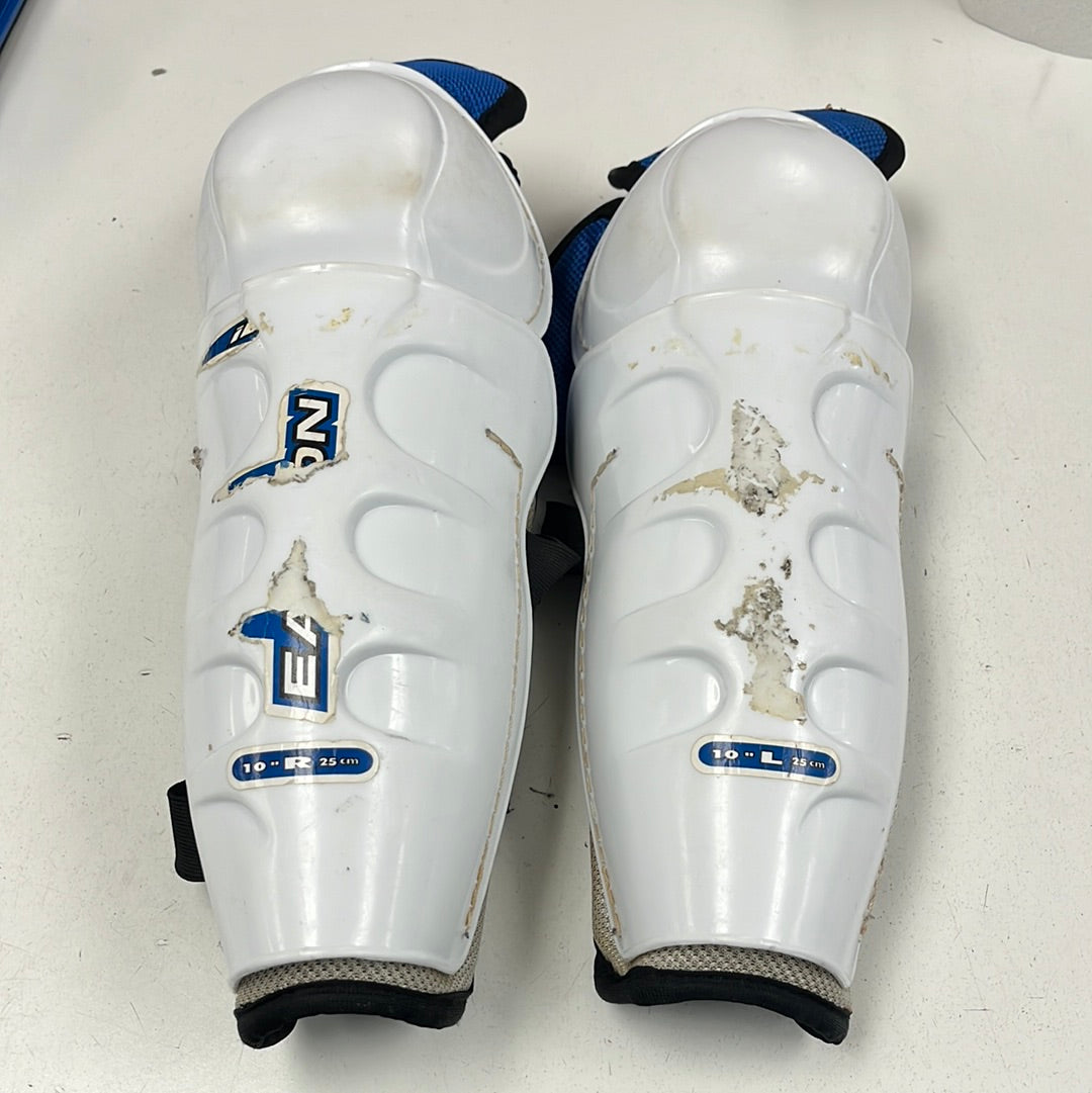 Used Easton Synergy 10” Shin Pads | Crow's Sports — Crow's Sports Hockey