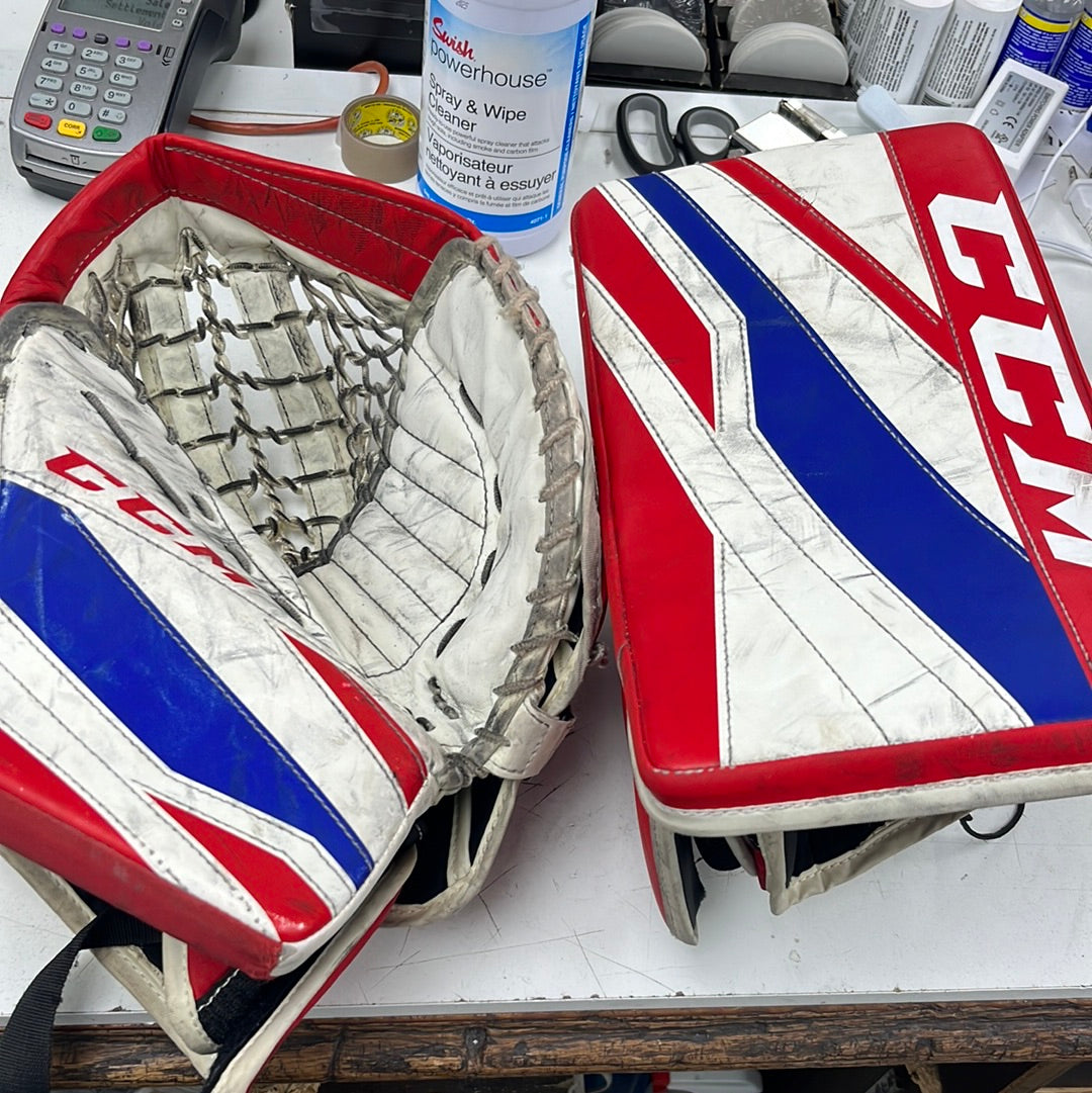 Used CCM Eflex E3.5 Intermediate Catcher & Blocker Set | Crow's Sports ...