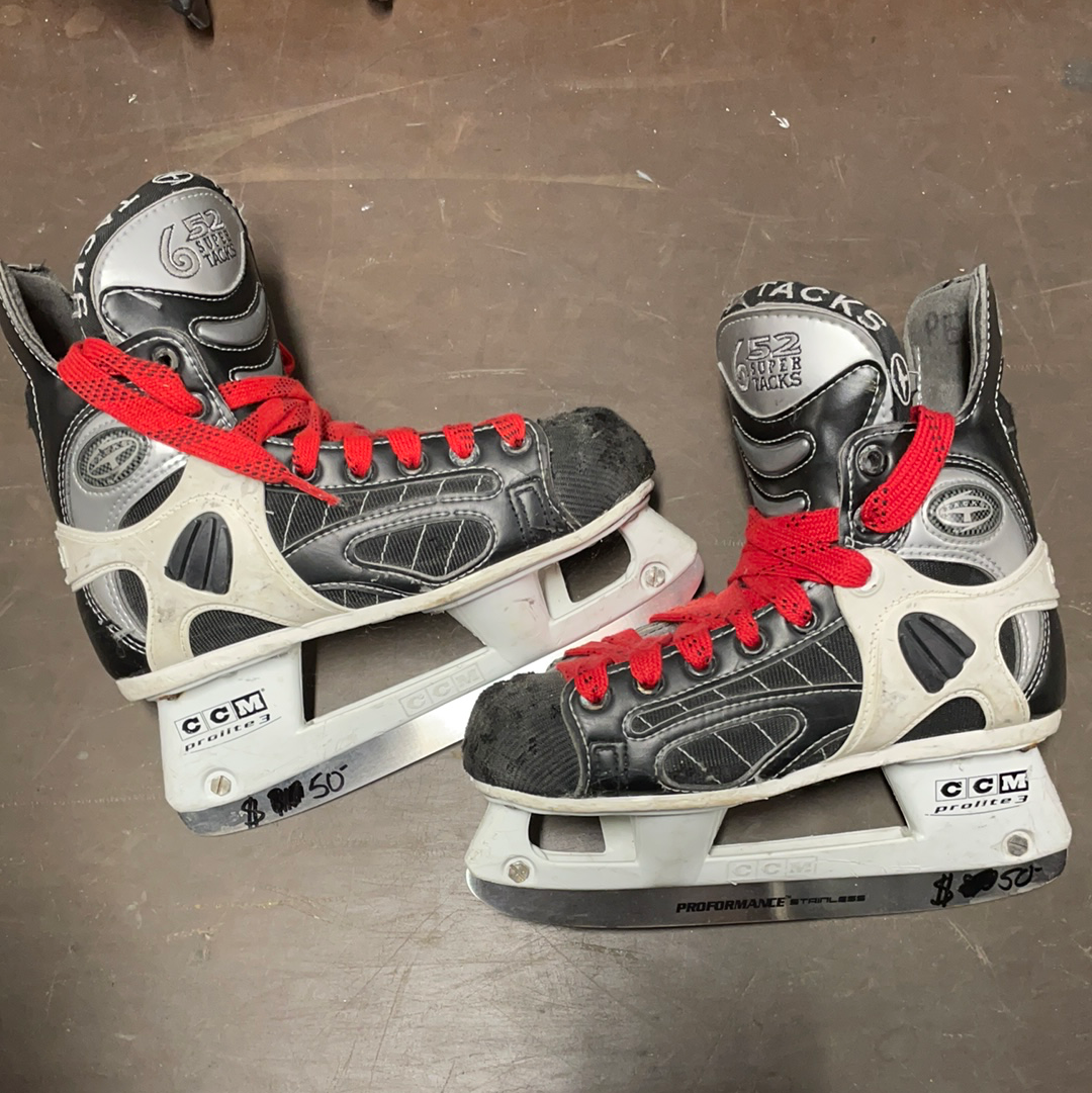 Used CCM Super Tacks 652 3D Skates | Crow's Sports — Crow's Sports Hockey