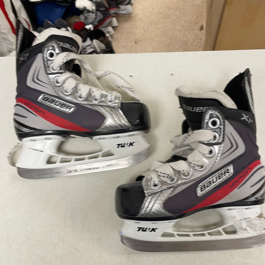 Used Bauer Vapor x1.0 9D Youth Skates | Crow's Sports — Crow's Sports ...