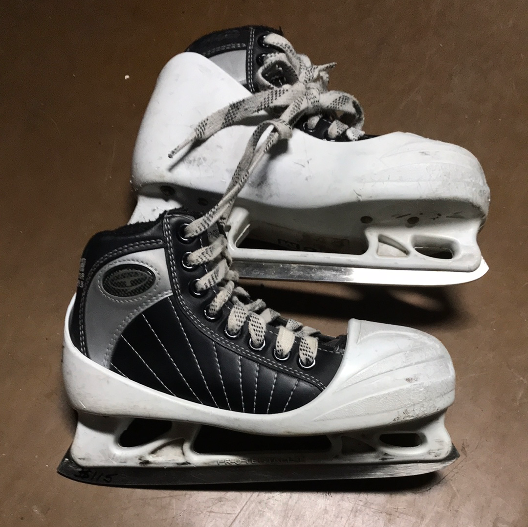 Used CCM Tacks 652 1D Goal Skates | Crow's Sports — Crow's Sports Hockey