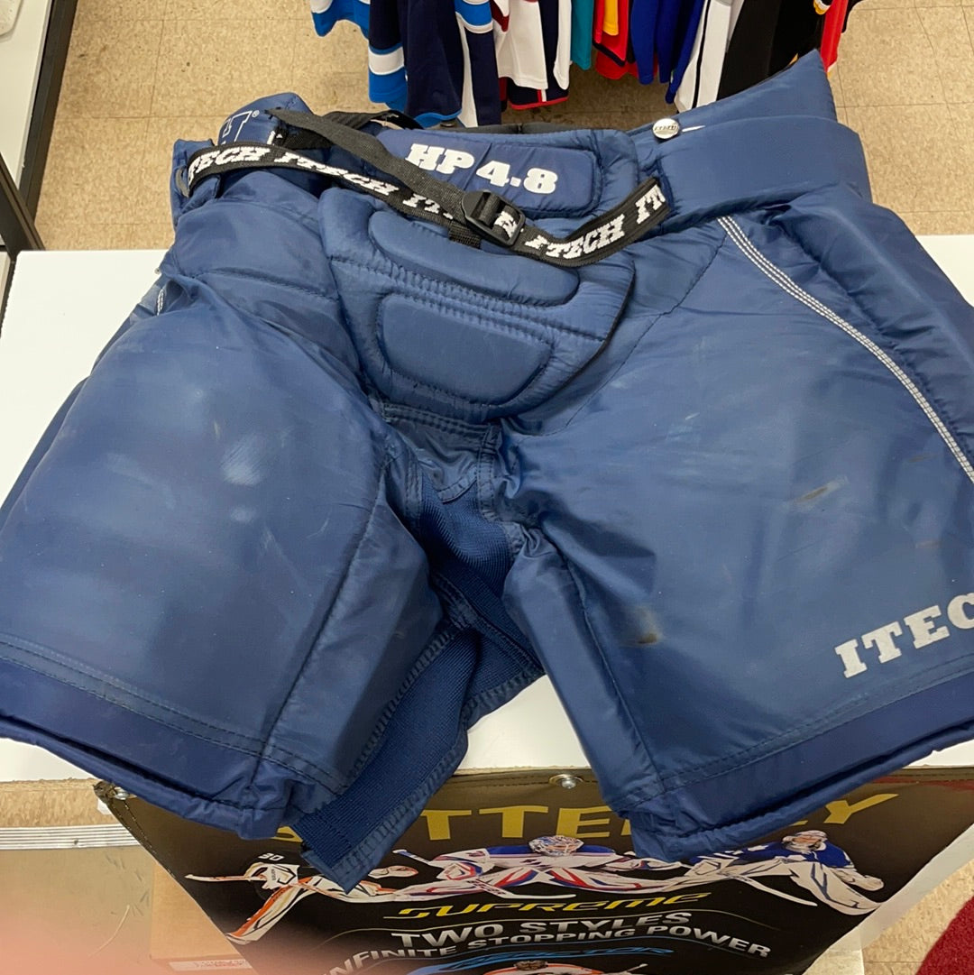 Used Itech HP 4.8 Junior Large Goalie Pants | Crow's Sports — Crow's ...