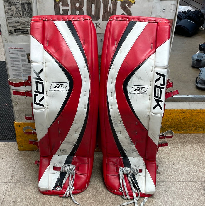 Used Reebok Premier Series II 36”+1” Goal Pads | Crow's Sports — Crow's ...