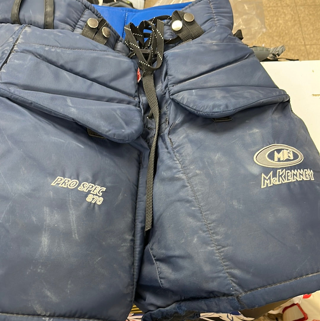Used McKenny Pro Spec 870 Senior Large Goalie Pants — Crow's Sports Hockey