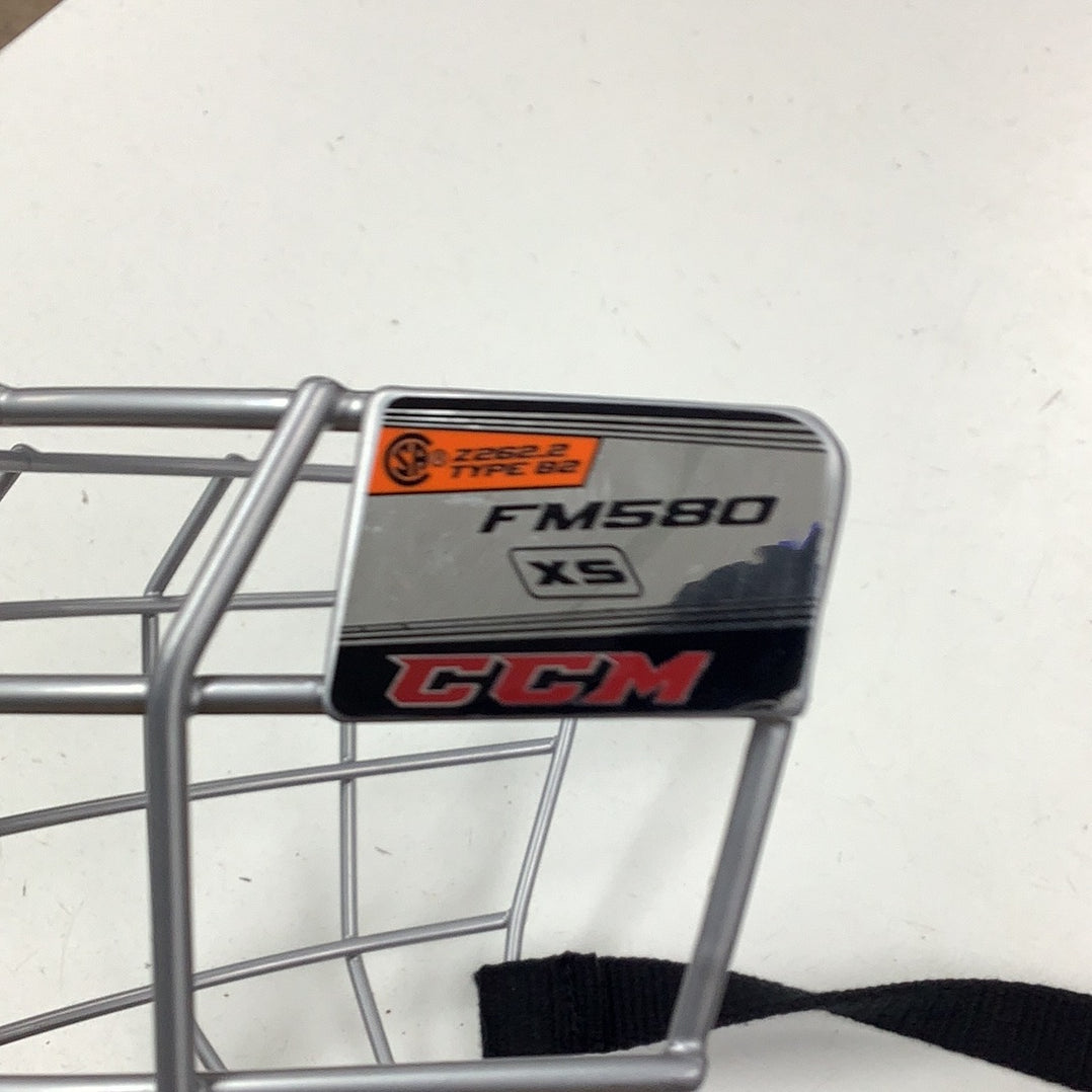 Used CCM FM 580 Player Helmet Cage | Crow's Sports — Crow's Sports Hockey