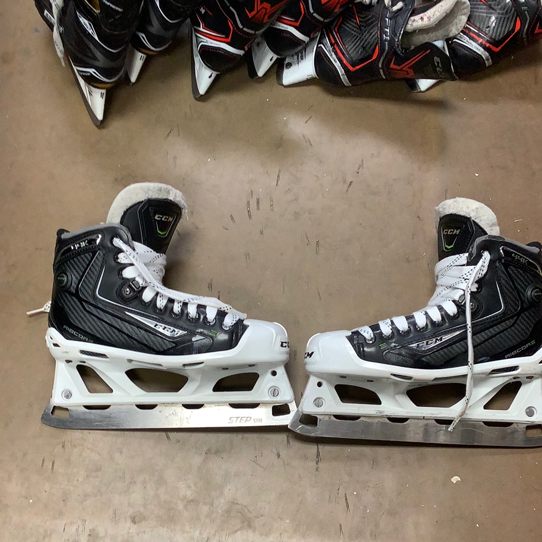 Used CCM Ribcore 44K 5 d Goalie Skate | Crow's Sports — Crow's Sports ...