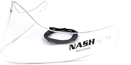 Nash Lexan Throat Guard Round Shape | Crow's Sports — Crow's Sports Hockey